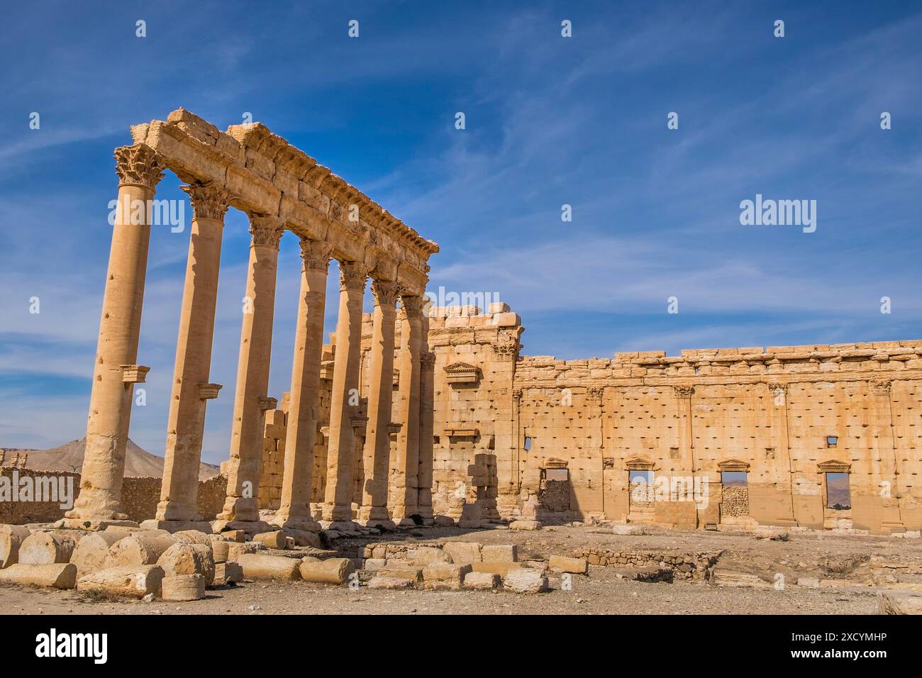 Syria, Palmyra, Ancient Ruins Stock Photo - Alamy