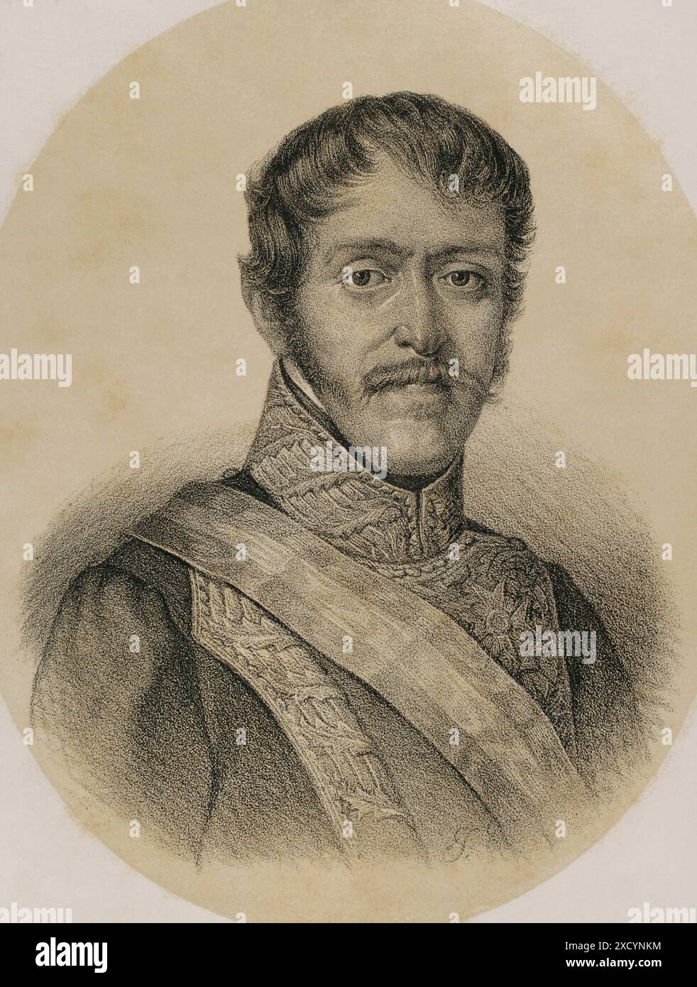 Carlos María Isidro de Borbón (1788-1855), known as Don Carlos. Infante ...
