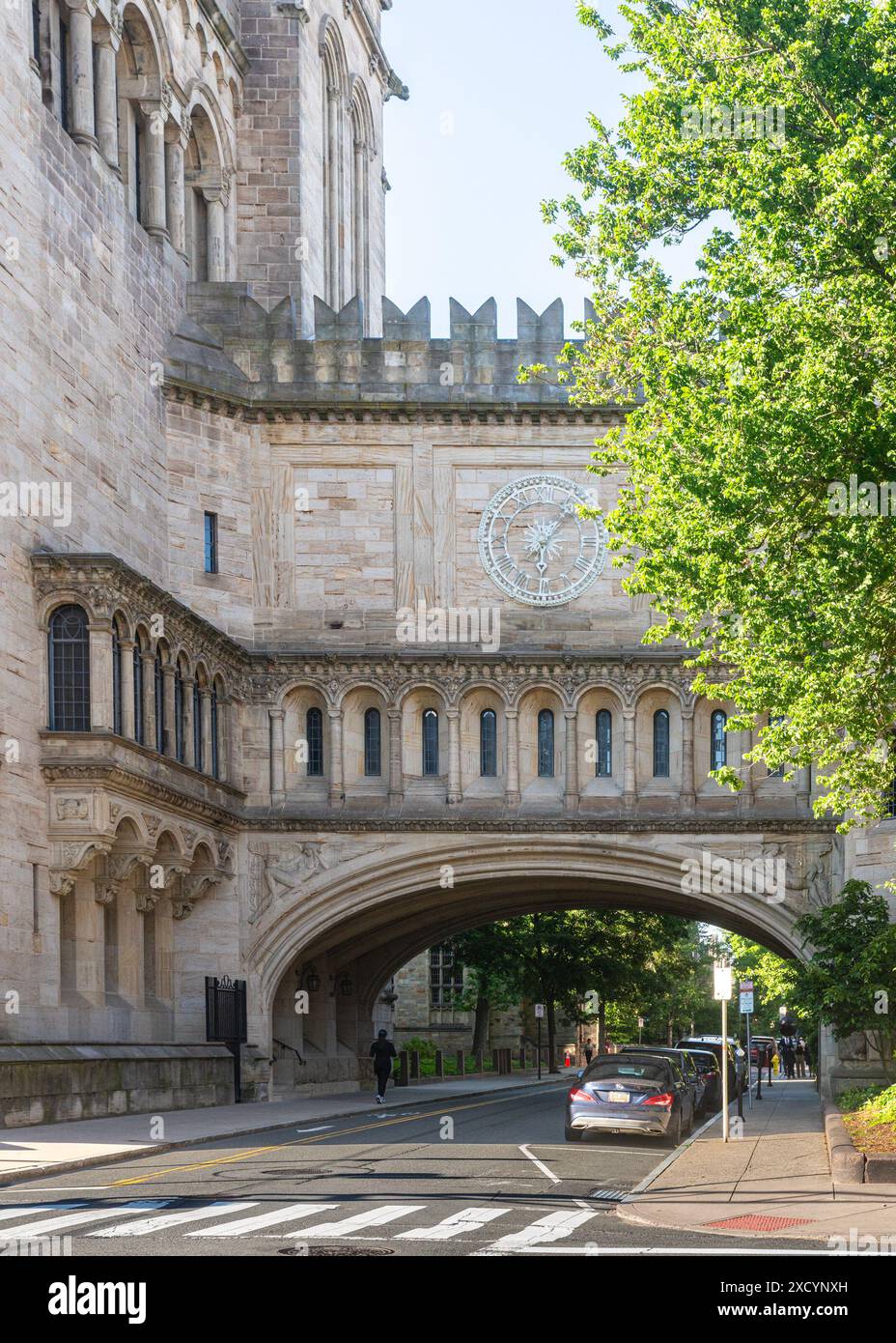 New Haven, Connecticut - June 8,2024: View of Ivy League Yale ...