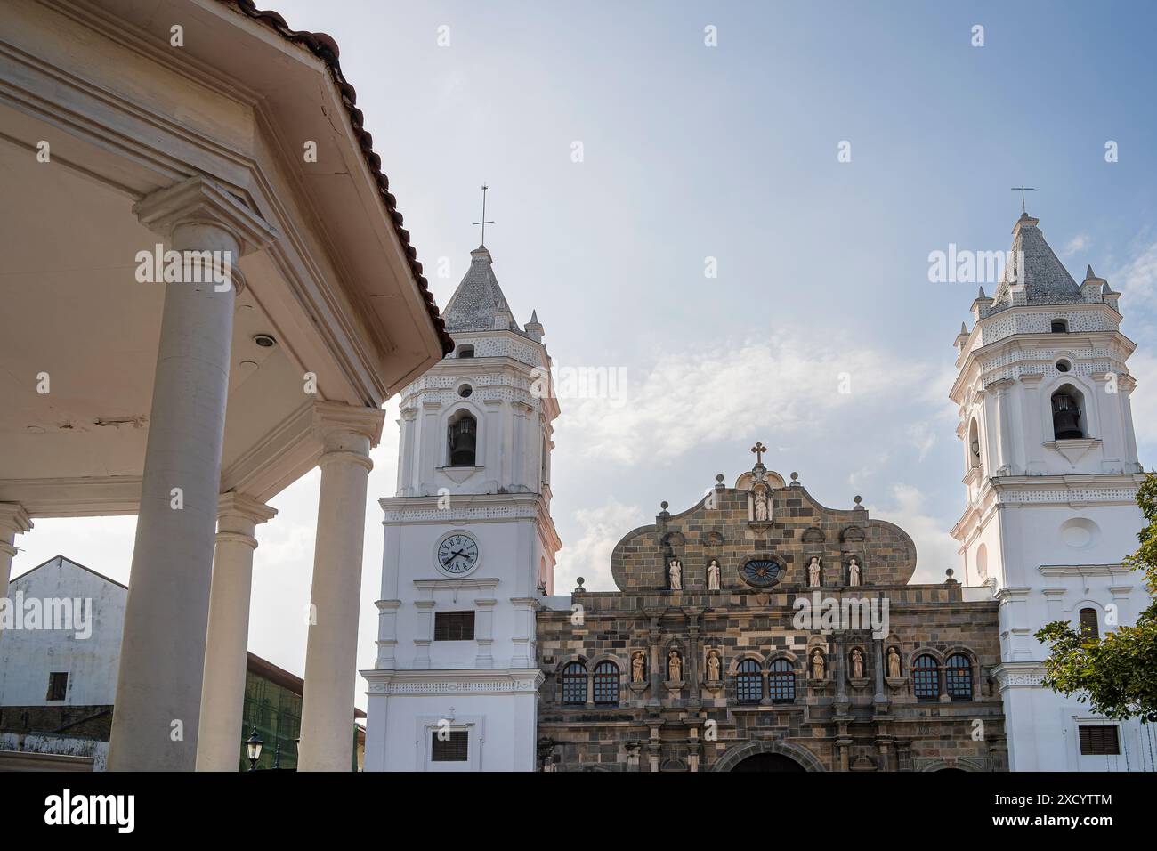Panama City Landmarks, HDR Image Stock Photo - Alamy