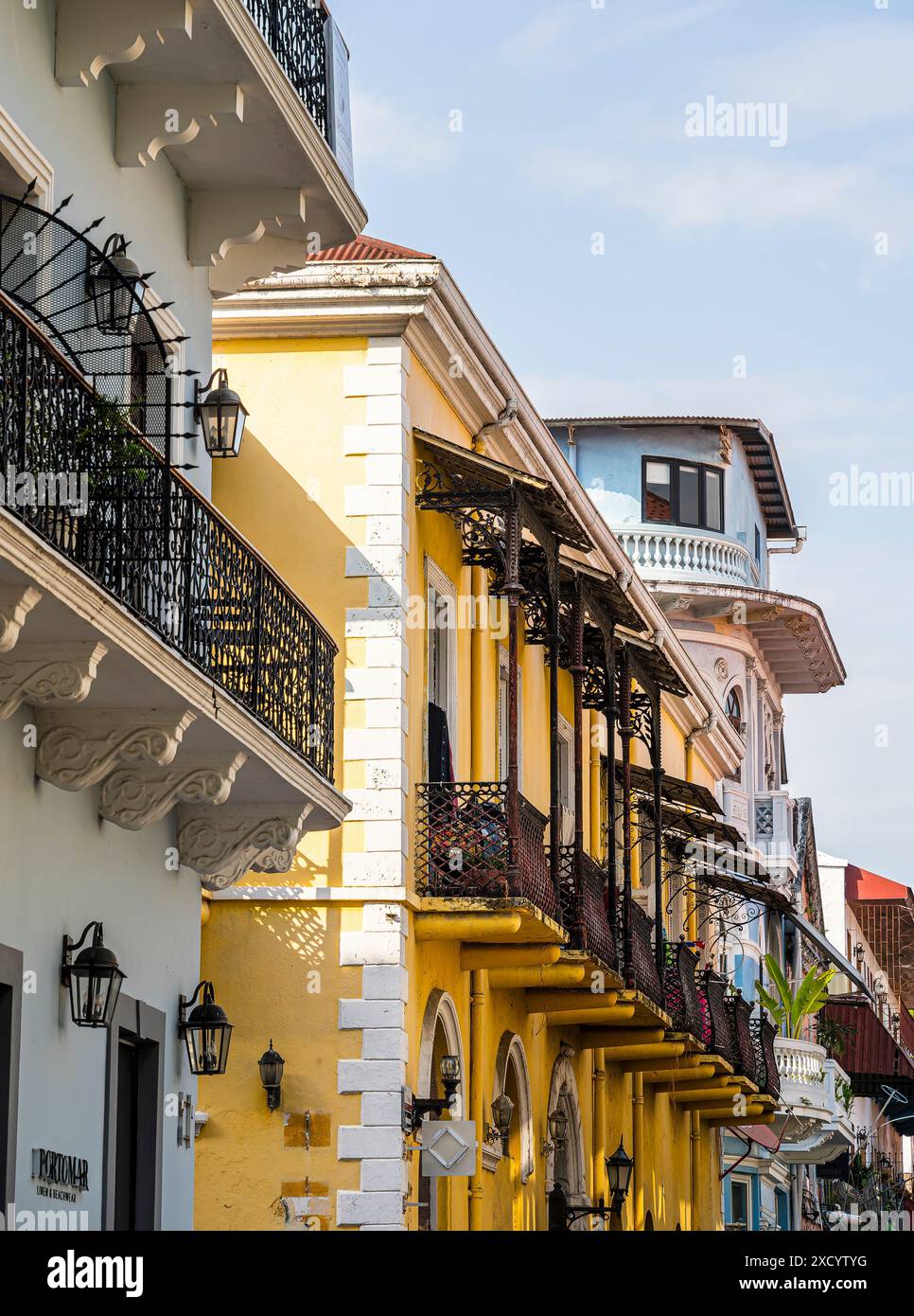 Panama City Landmarks, HDR Image Stock Photo - Alamy