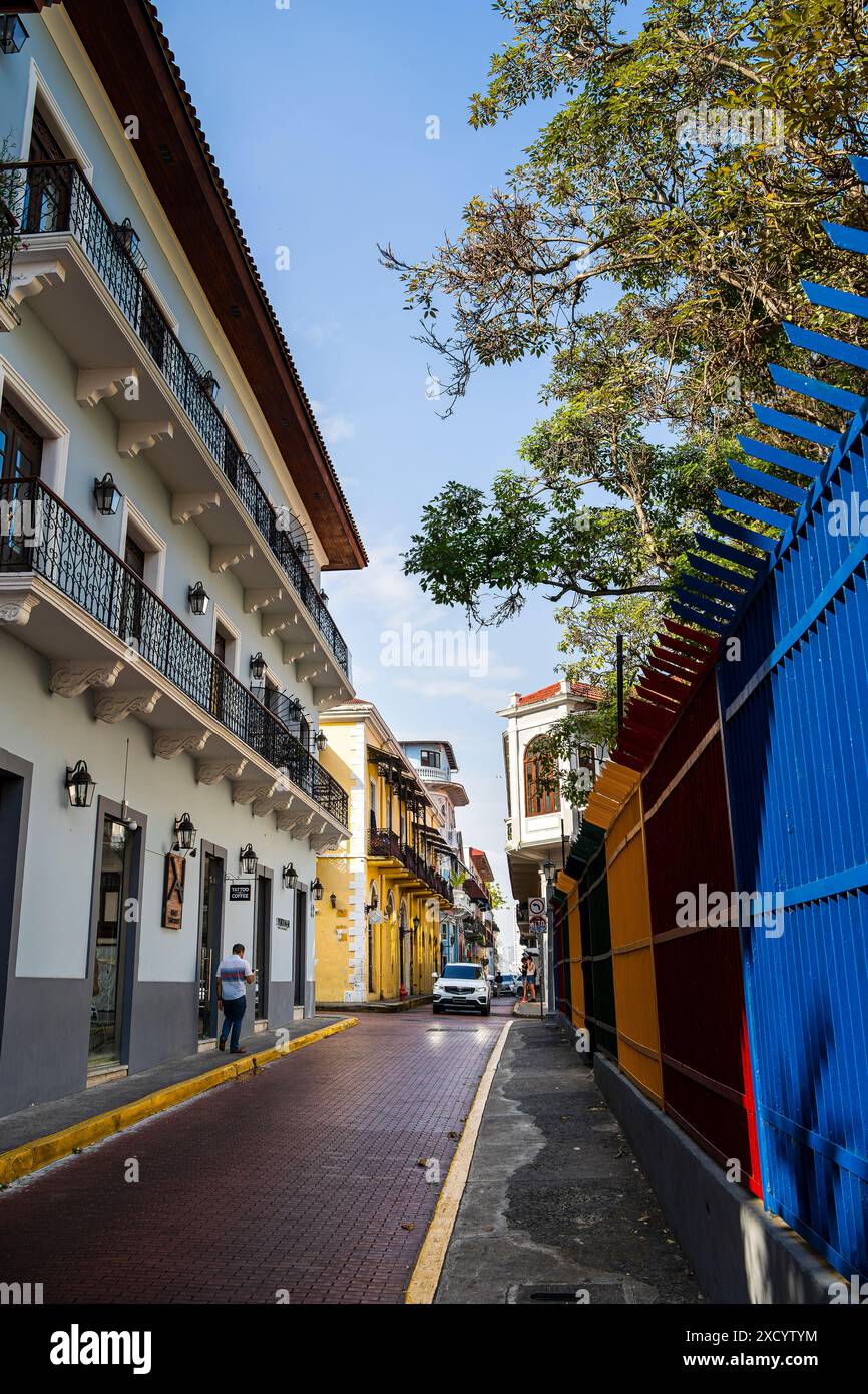 Panama City Landmarks, HDR Image Stock Photo - Alamy
