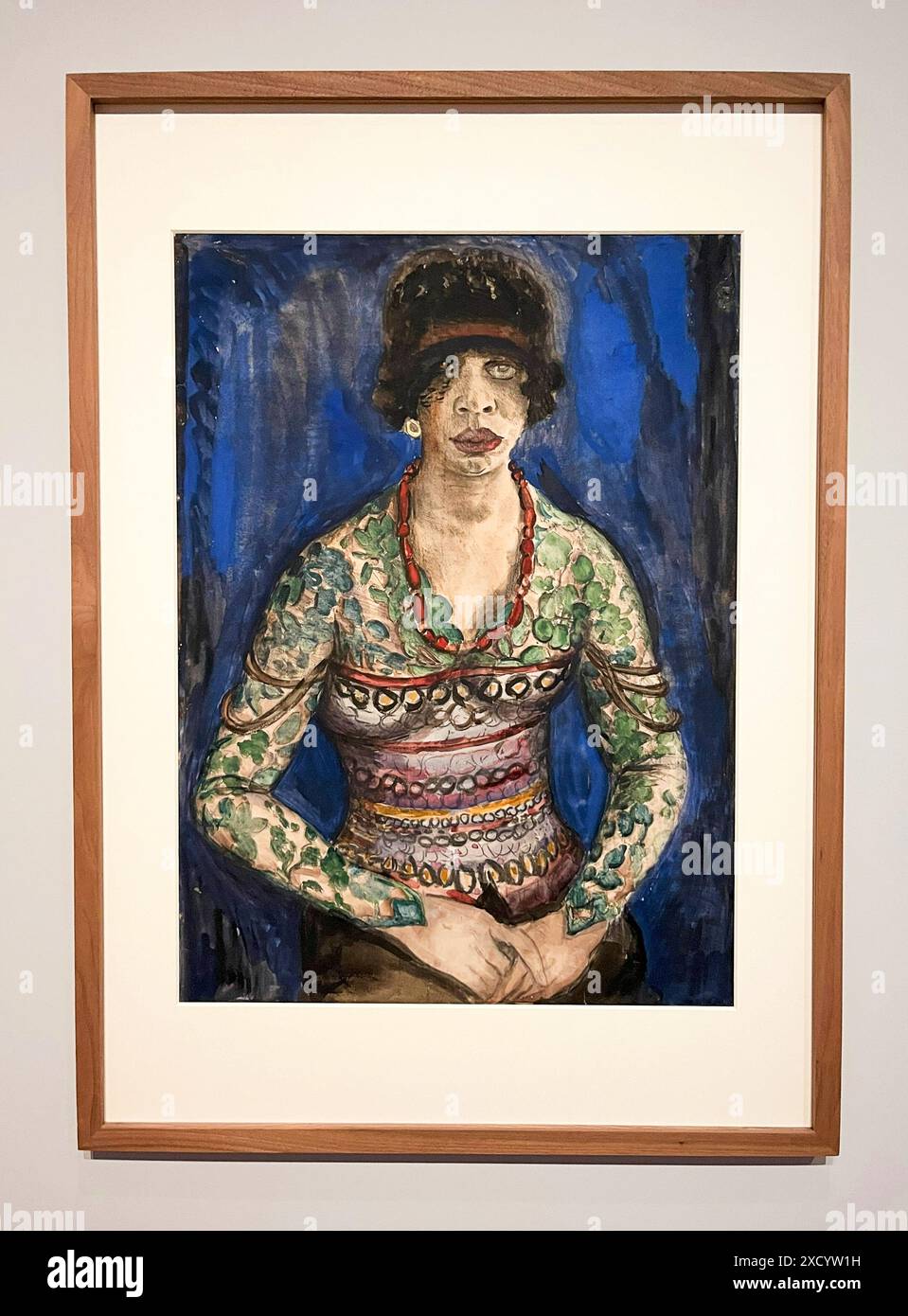Amsterdam, Netherlands. June 3, 2024. A painting Tonia Milgens, a ...