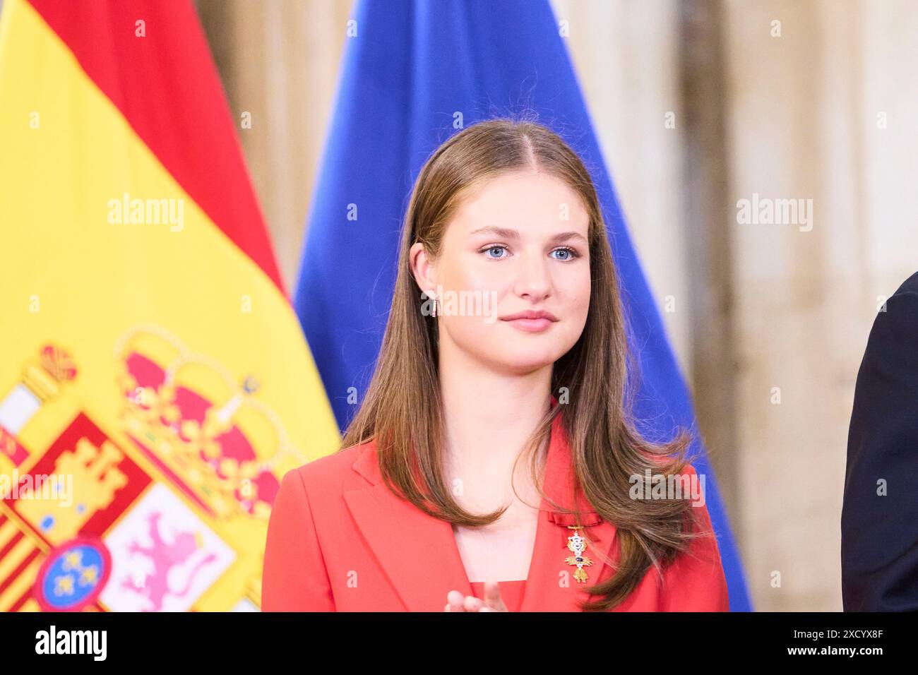 Madrid, Madrid, Spain. 19th June, 2024. Crown Princess Leonor attends ...
