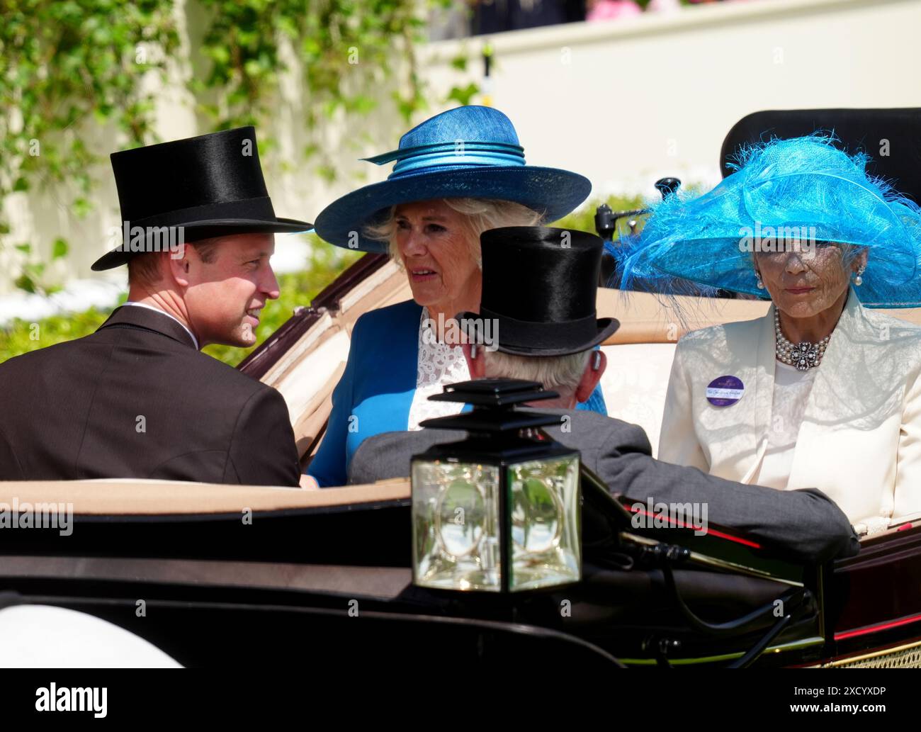 Queen Camilla, The Prince of Wales and the Earl and Countess of Halifax ...