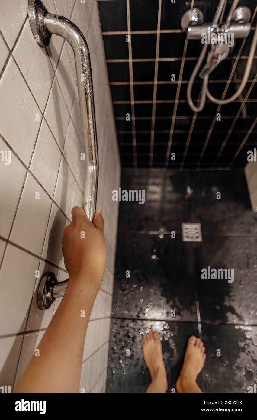 tactile experience of engaging with water, sensory aspect of touching ...