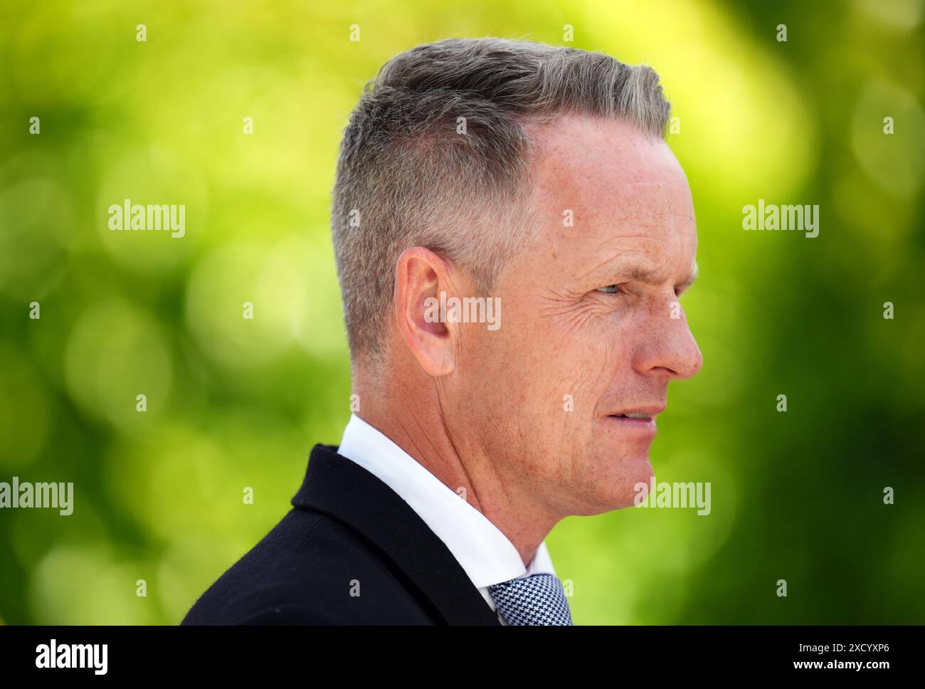 Luke Donald on day two of Royal Ascot at Ascot Racecourse, Berkshire ...