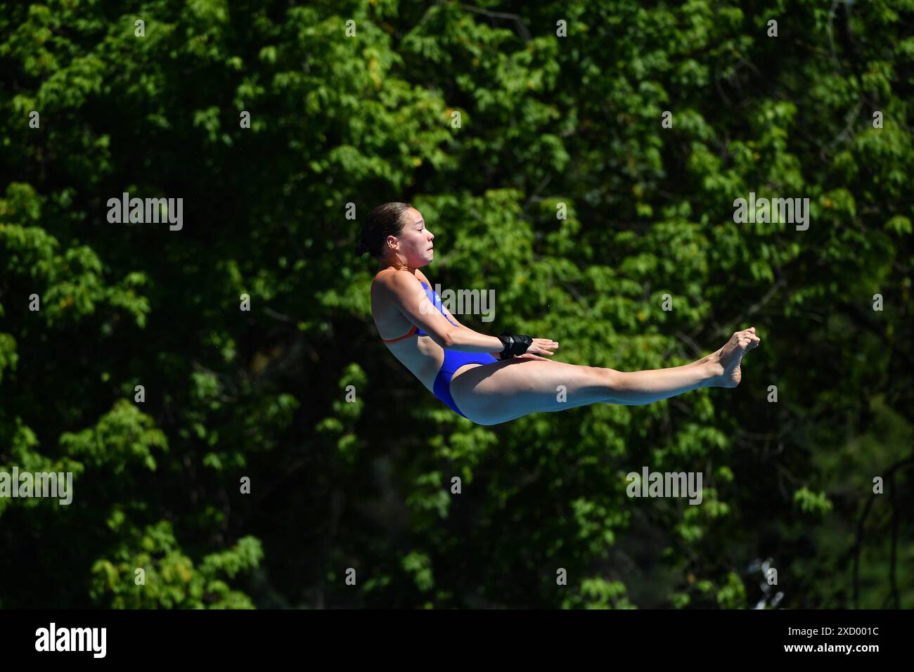BELGRADE, SERBIA - JUNE 19: Else Praasterink of the Netherlands during ...