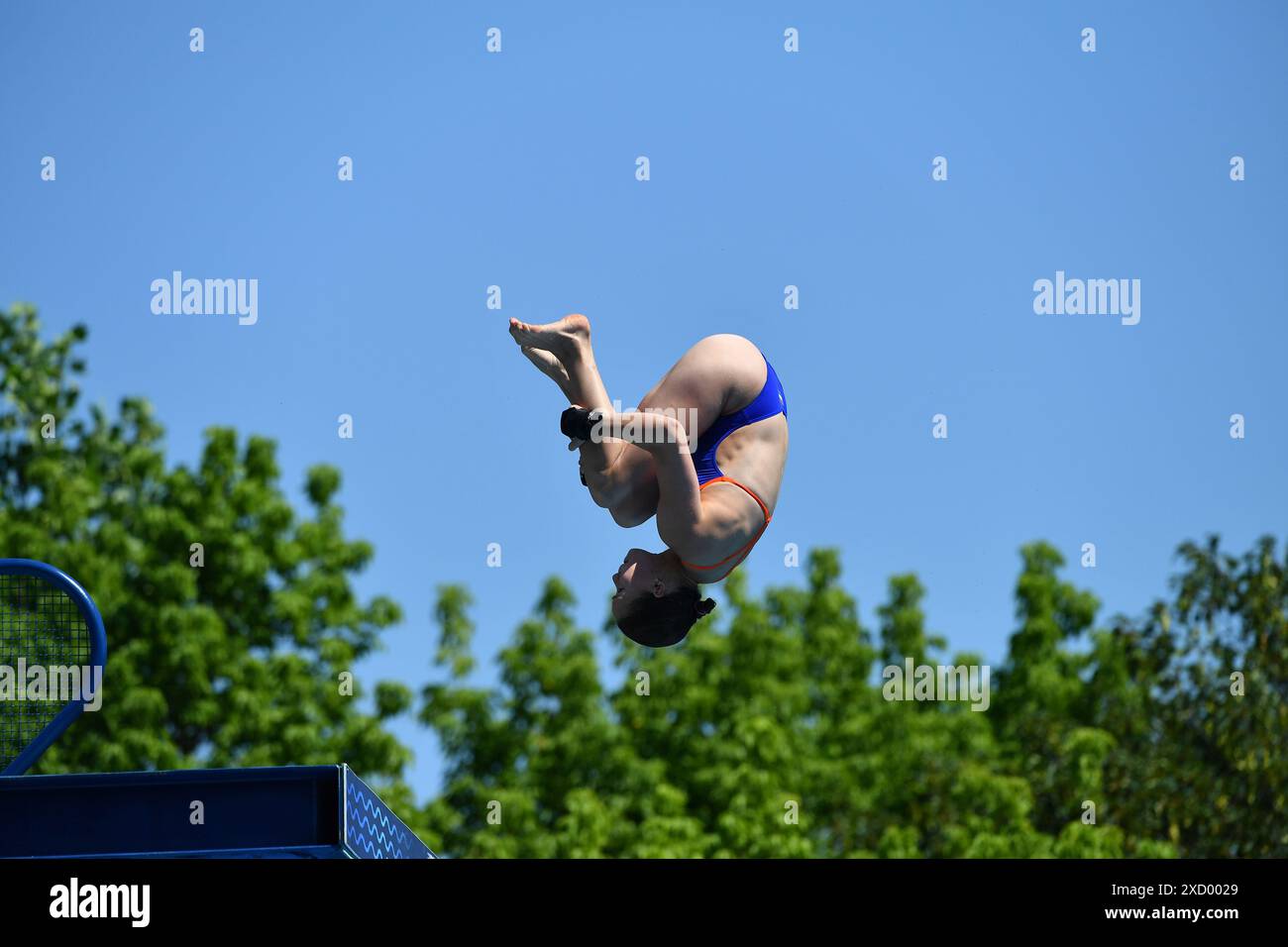 BELGRADE, SERBIA - JUNE 19: Else Praasterink of the Netherlands during ...