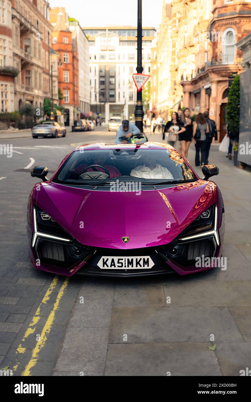 Lamborghini Revuelto on Viola Bast Stock Photo - Alamy