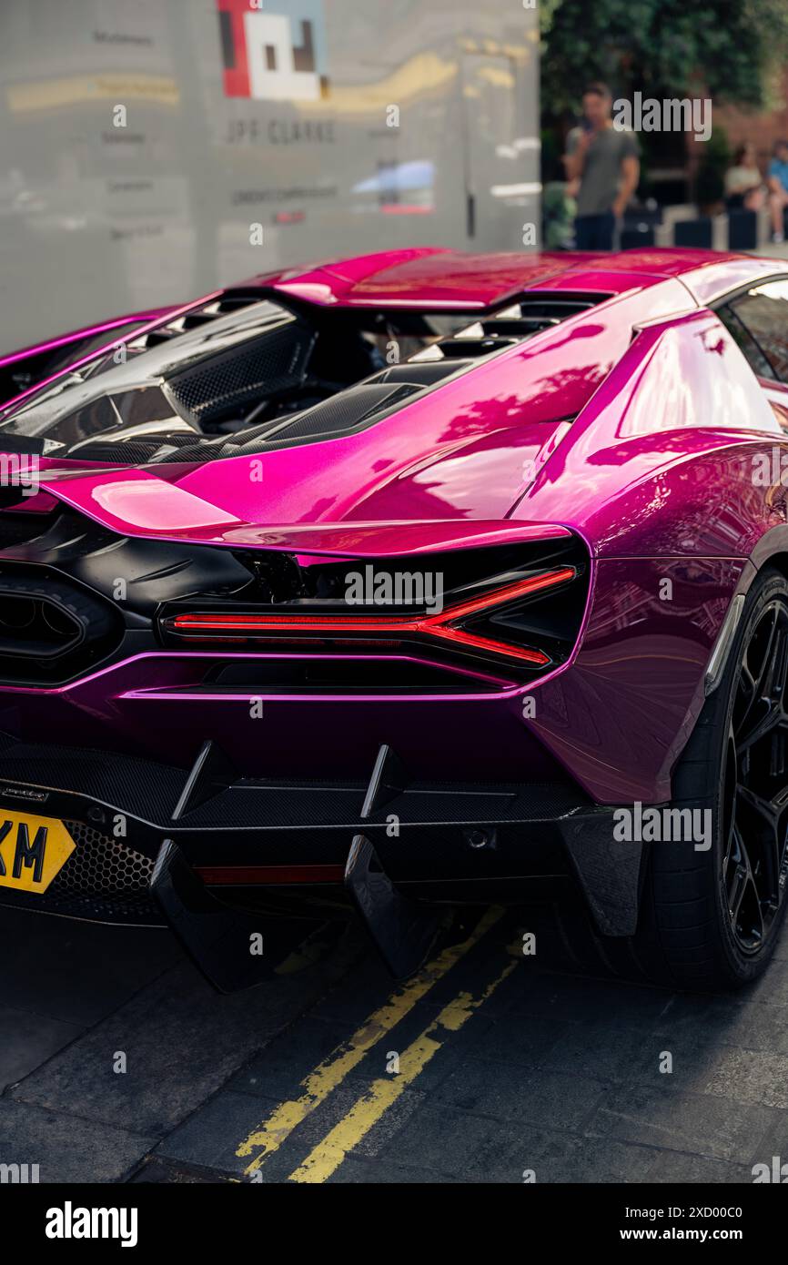 Lamborghini Revuelto on Viola Bast Stock Photo - Alamy