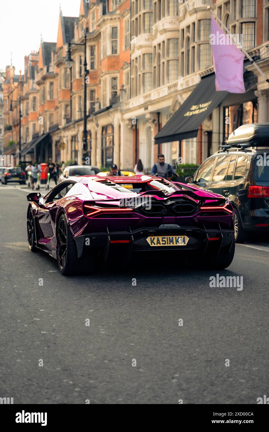 Lamborghini Revuelto on Viola Bast Stock Photo - Alamy