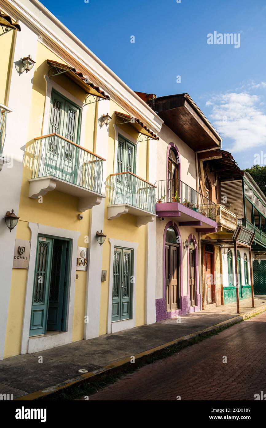 Panama City Landmarks, HDR Image Stock Photo - Alamy