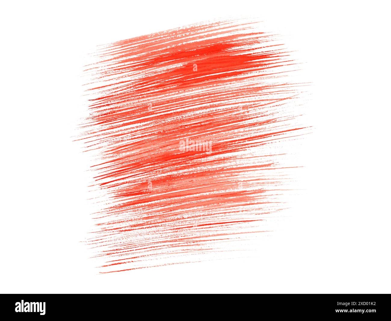 Dynamic naive lines. Densely spaced red strokes. Simple elements ...