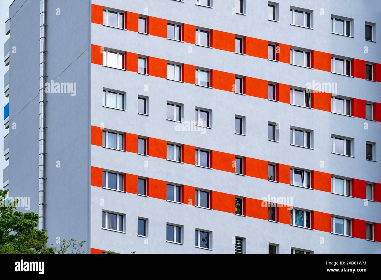 fragments multi-storey office and residential buildings in European ...