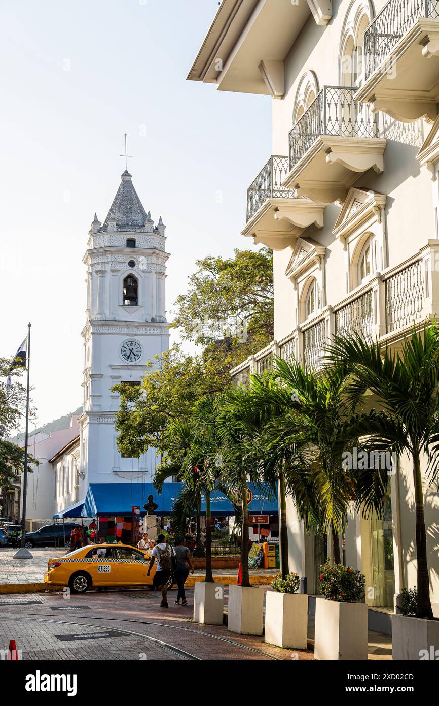 Panama City Landmarks, HDR Image Stock Photo - Alamy