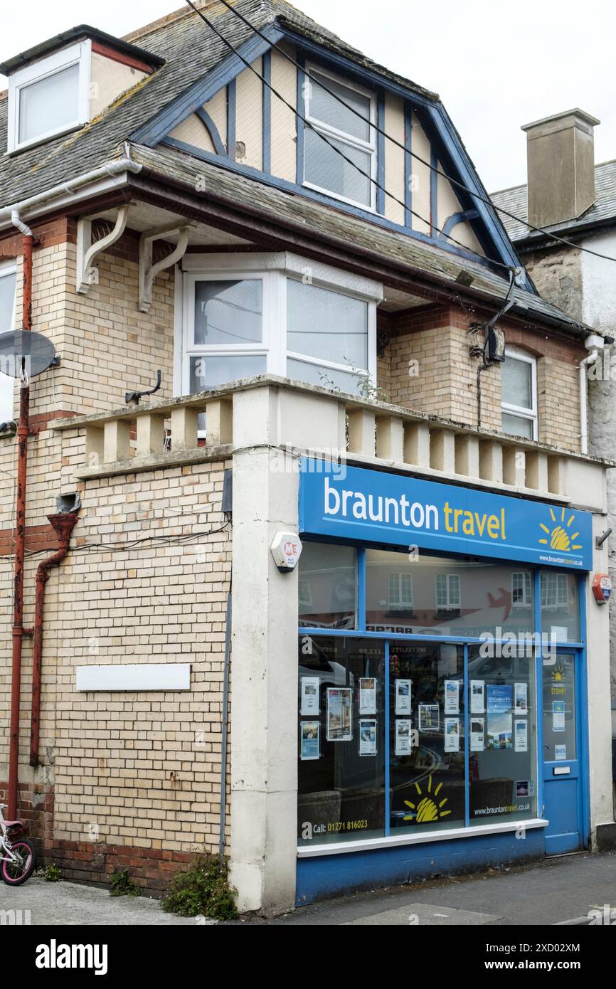 Around Braunton a North Devon vilage Stock Photo - Alamy