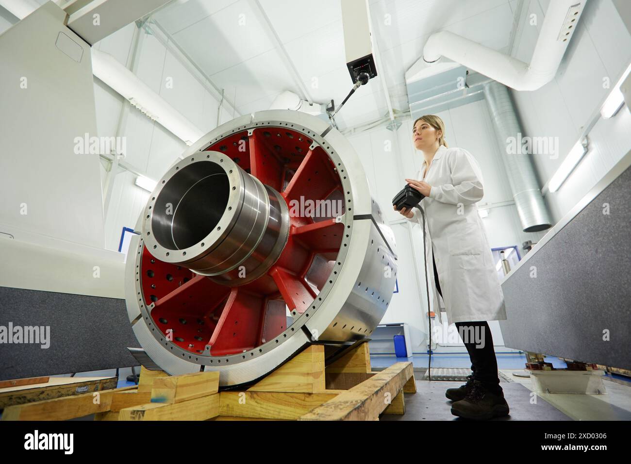 Technical measuring wind component in three-dimensional machine. CMM ...
