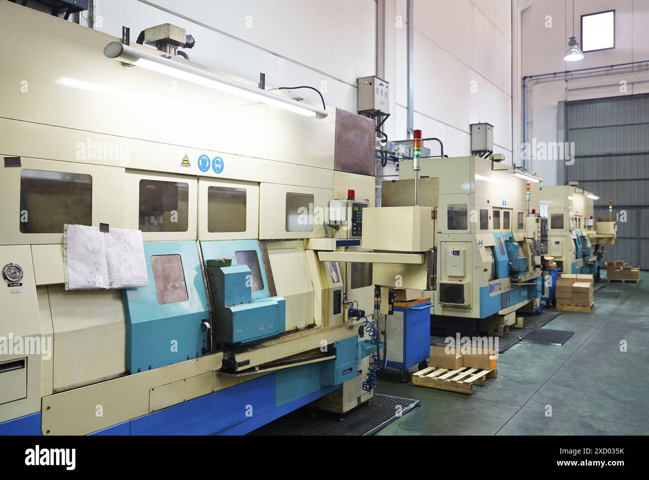 Area automated CNC lathes. Machined Indecober. Machining of precision ...