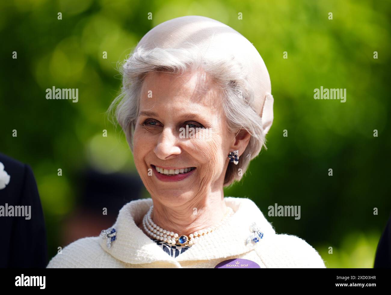 The Duchess of Gloucester on day two of Royal Ascot at Ascot Racecourse ...