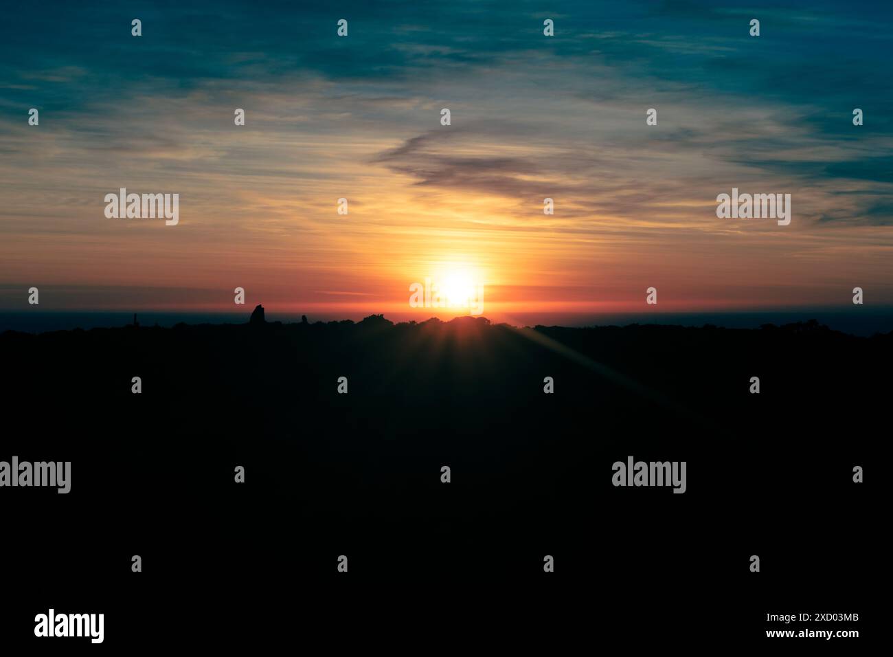 Beautiful scene sunset casting hi-res stock photography and images - Alamy