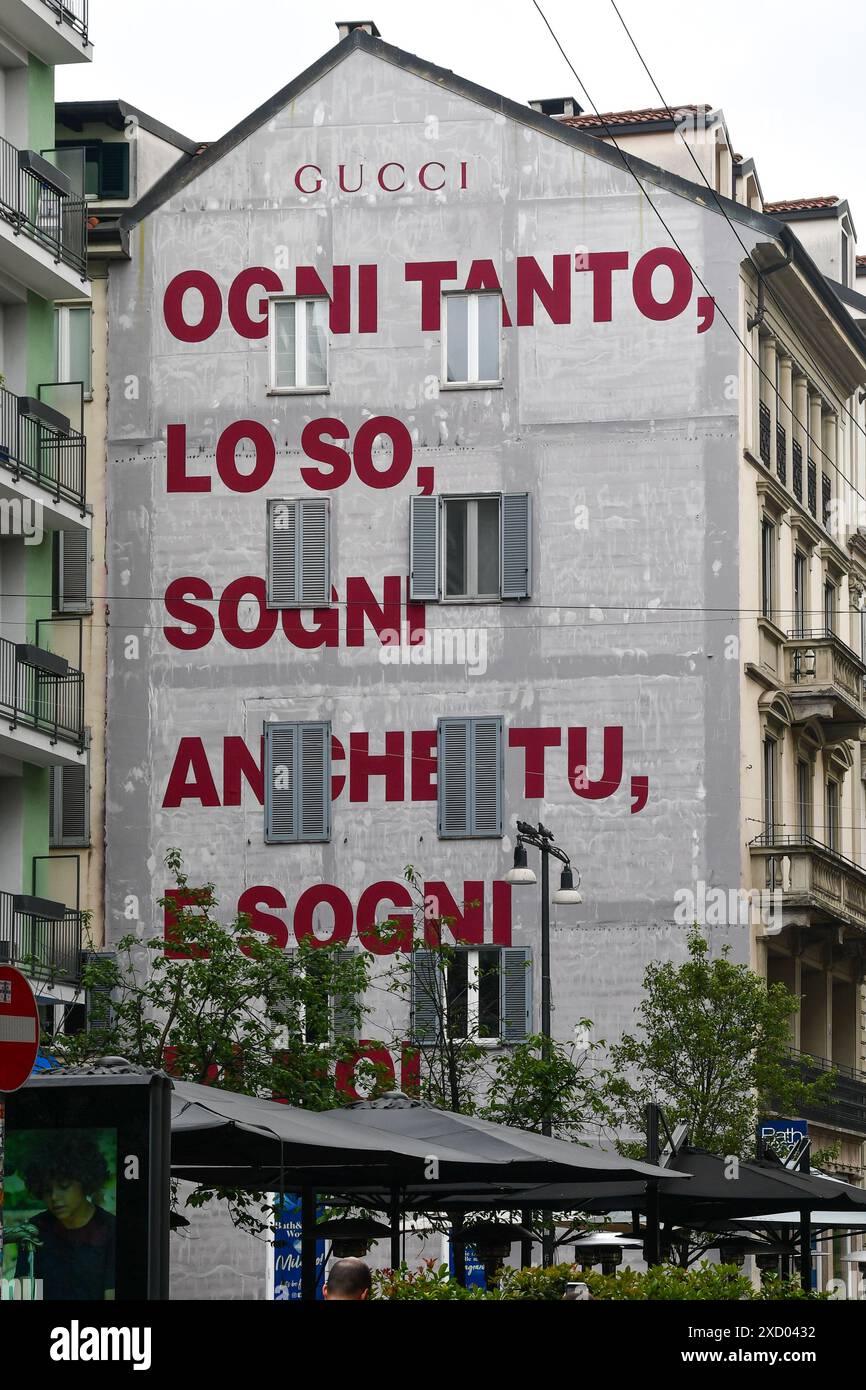 Gucci art wall hi-res stock photography and images - Alamy