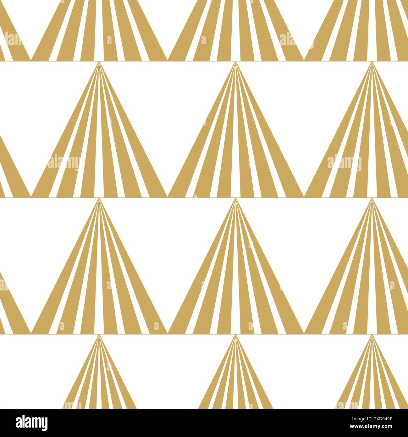 Abstract geometric pattern with triangle on white background. A ...