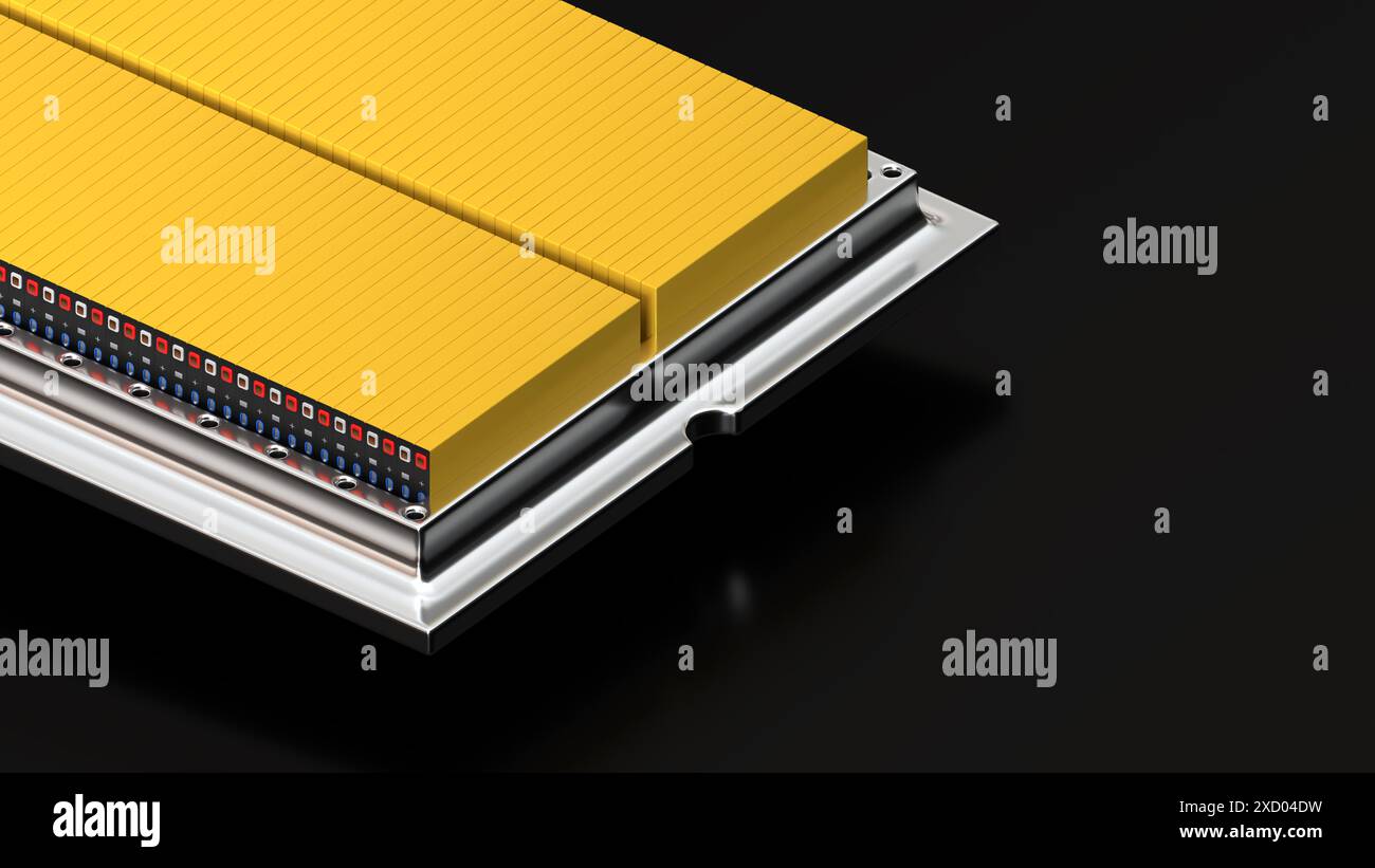 Prismatic High-capacity Battery pack for electric vehicles, LFP cell ...