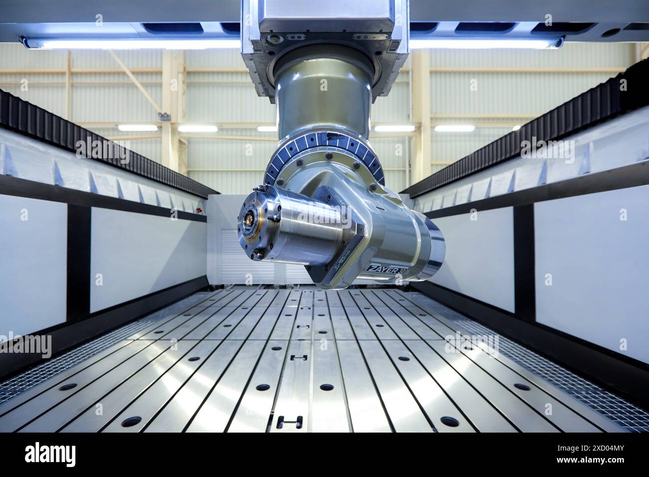 CNC Milling, Machining center, industry Stock Photo - Alamy