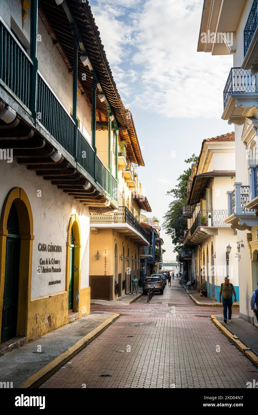 Panama City Landmarks, HDR Image Stock Photo - Alamy