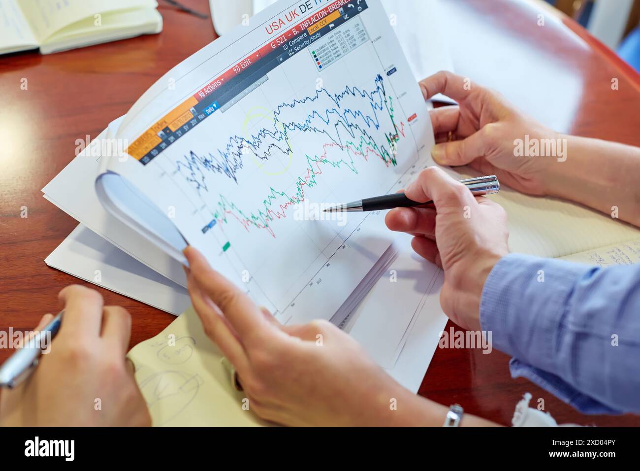 Stock market charts hi-res stock photography and images - Alamy