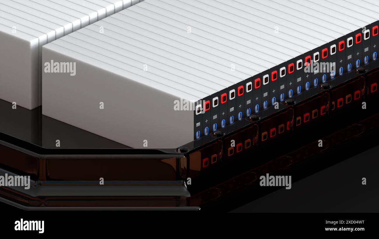 Prismatic High-capacity Battery pack for electric vehicles, LFP cell ...