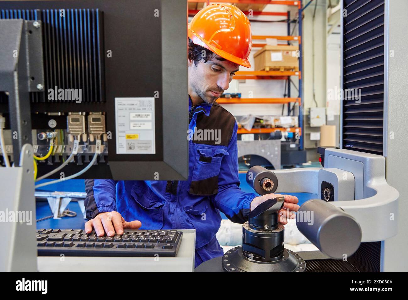 Universal measuring device for tool control hi-res stock photography ...