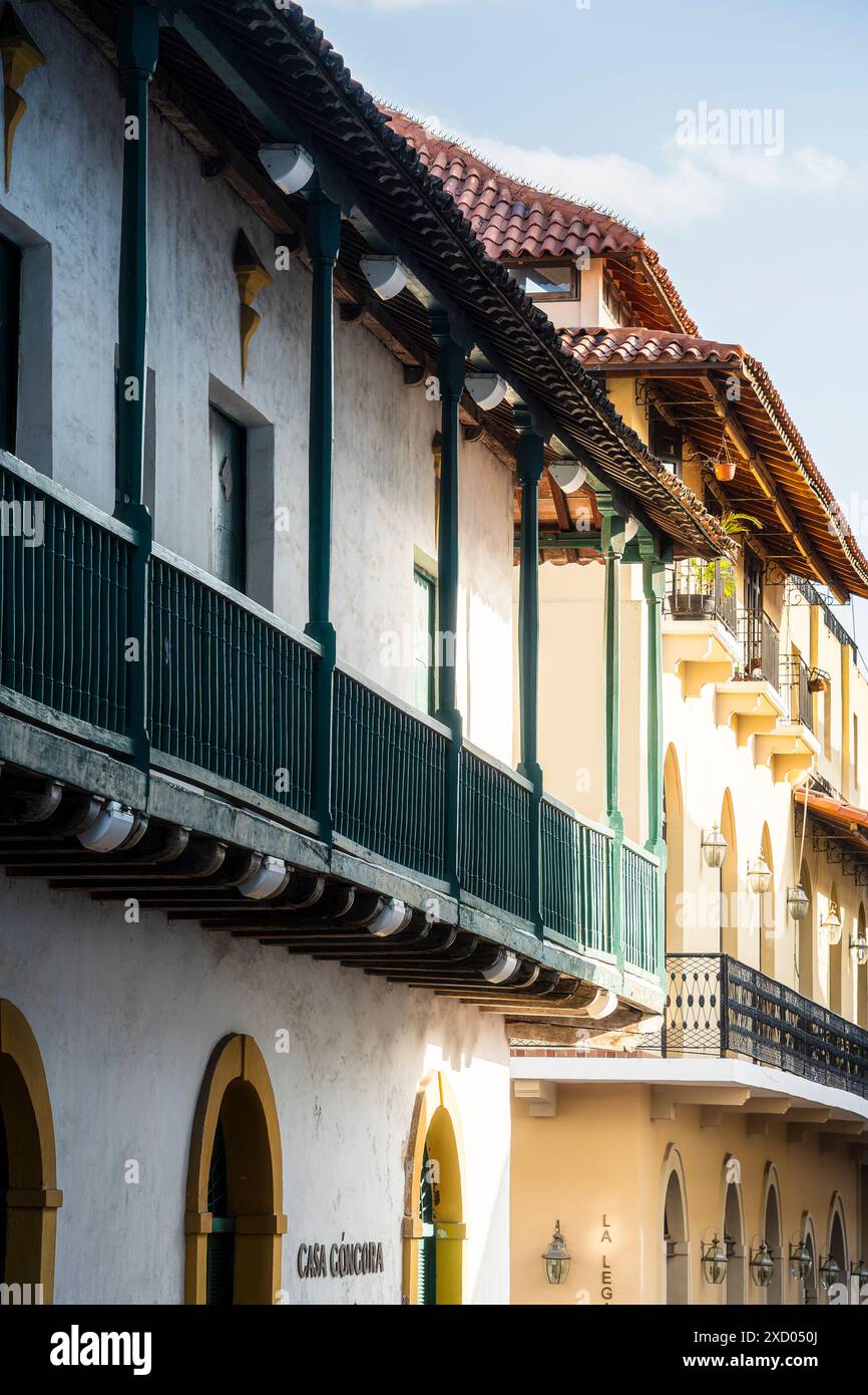 Panama City Landmarks, HDR Image Stock Photo - Alamy