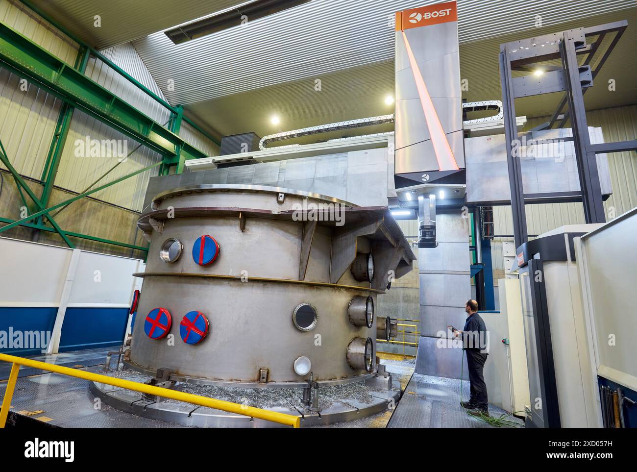 Vacuum Chamber Manufacturing, Machining Centre, CNC, Vertical lathe ...
