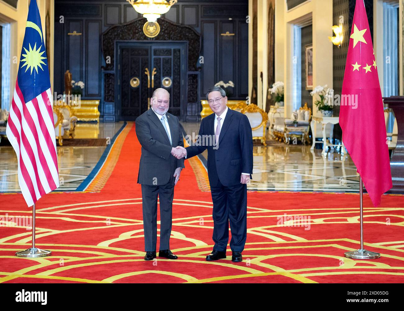 Kuala Lumpur, Malaysia. 19th June, 2024. Chinese Premier Li Qiang meets ...
