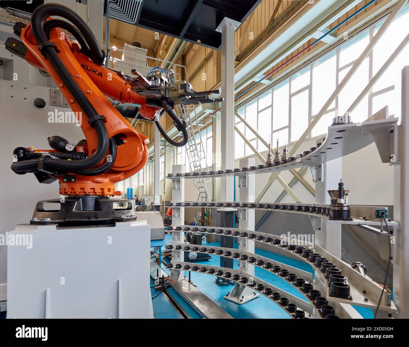 Robot tool changer, Machining Center, CNC, Design, manufacture and ...