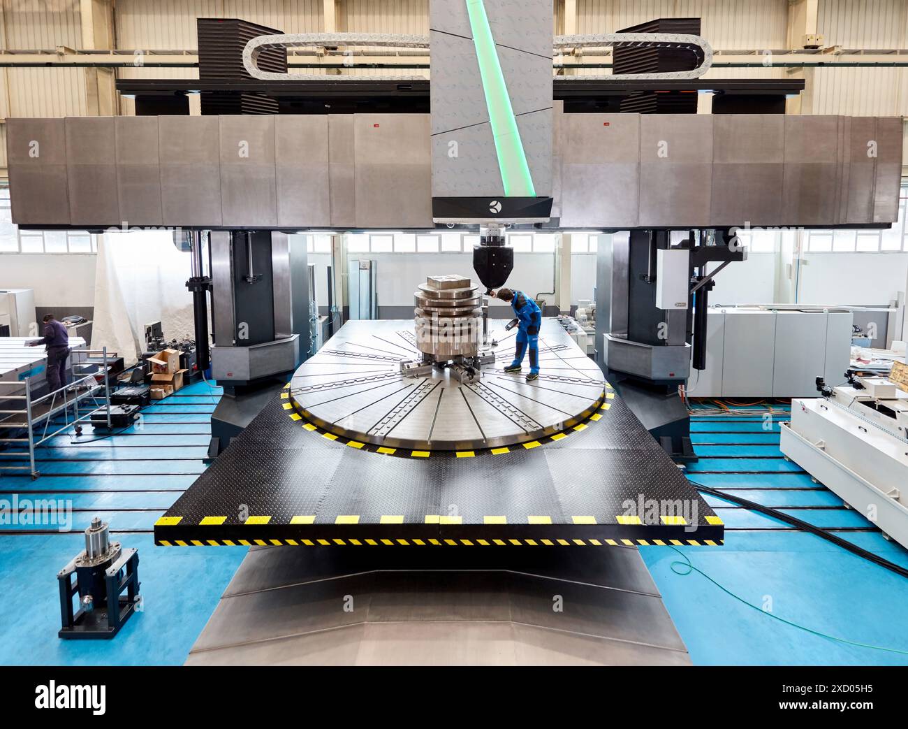 Vertical lathe, Machining Center, CNC, Design, manufacture and ...