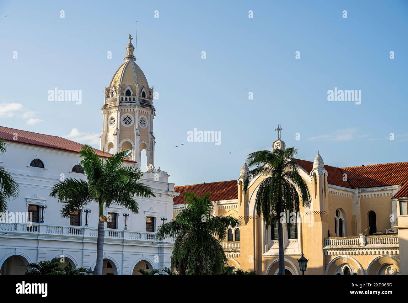 Panama City Landmarks, HDR Image Stock Photo - Alamy
