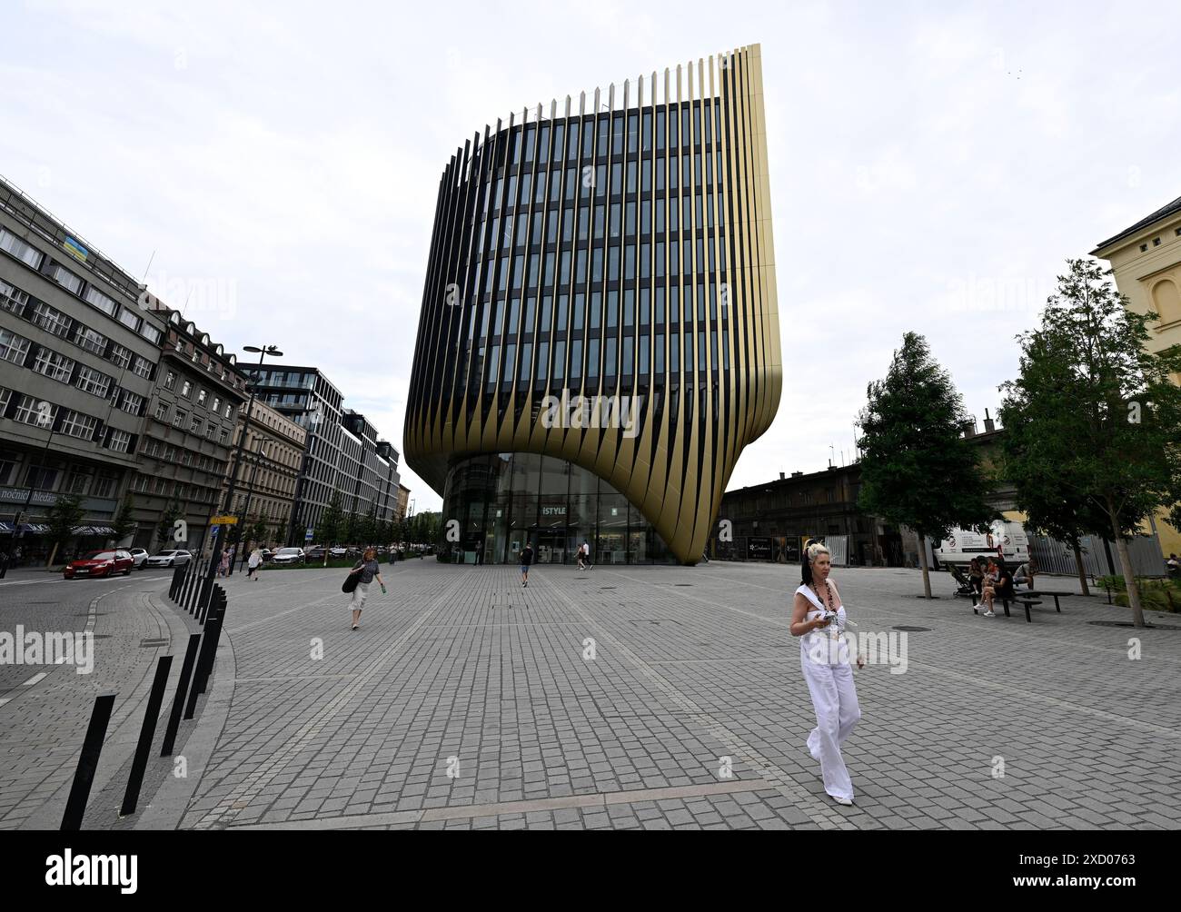 The Masarycka building according to the design of architect Zaha Hadid ...