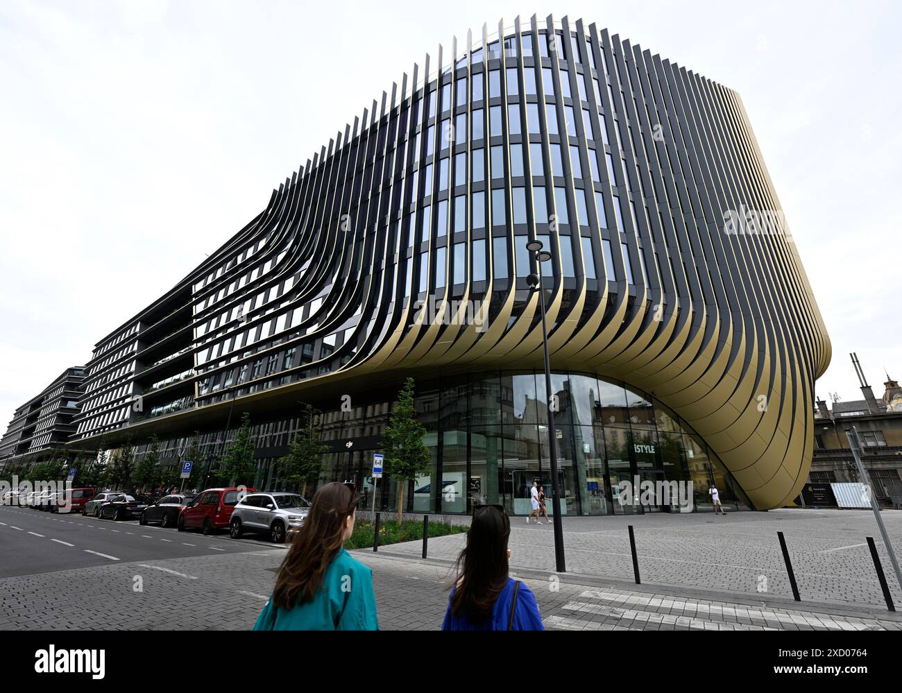 The Masarycka building according to the design of architect Zaha Hadid ...