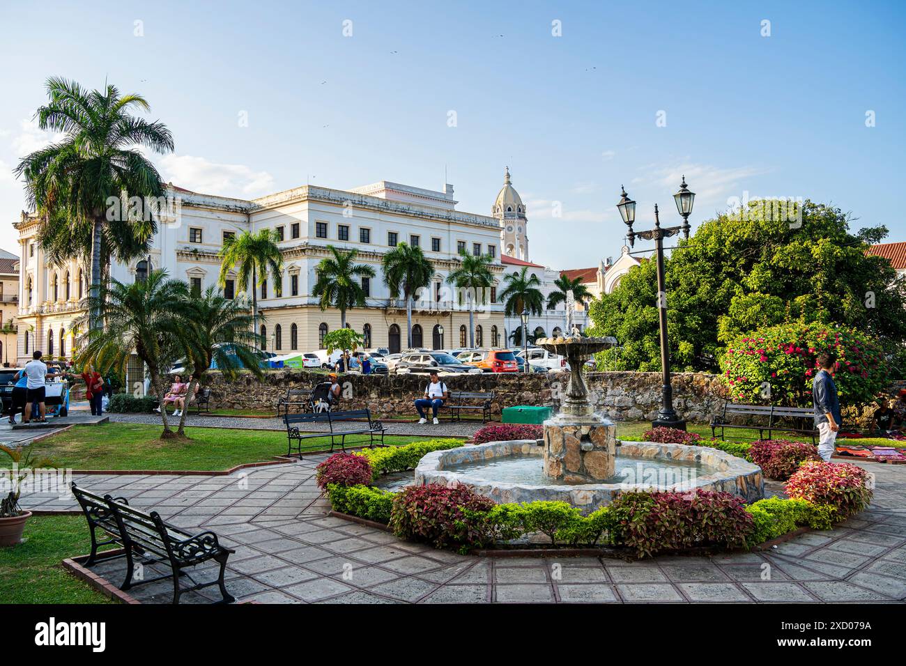 Panama City Landmarks, HDR Image Stock Photo - Alamy