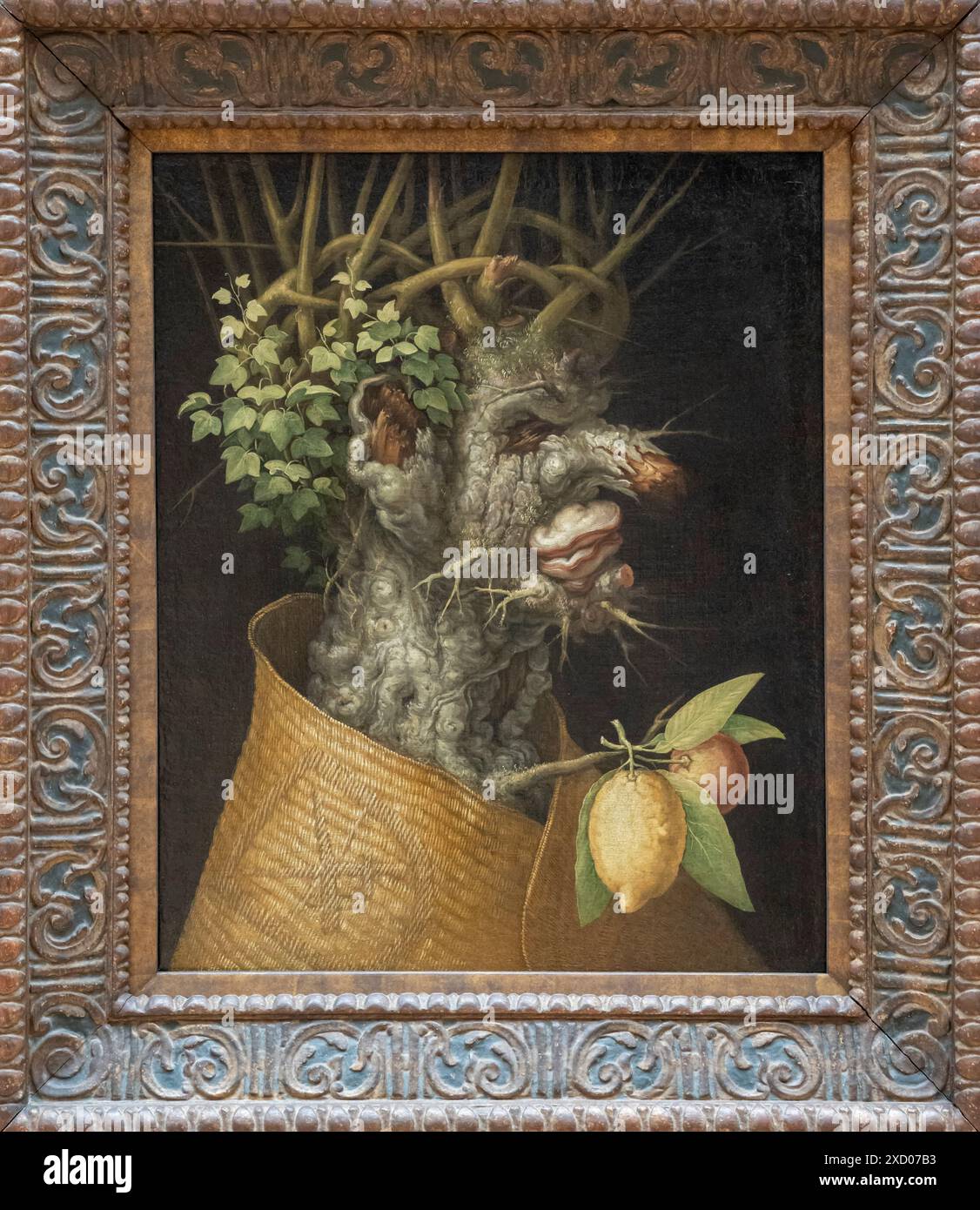 Paris, France - 06 14 2024: Le Louvre Museum. Winter, Sping, Sumer ...