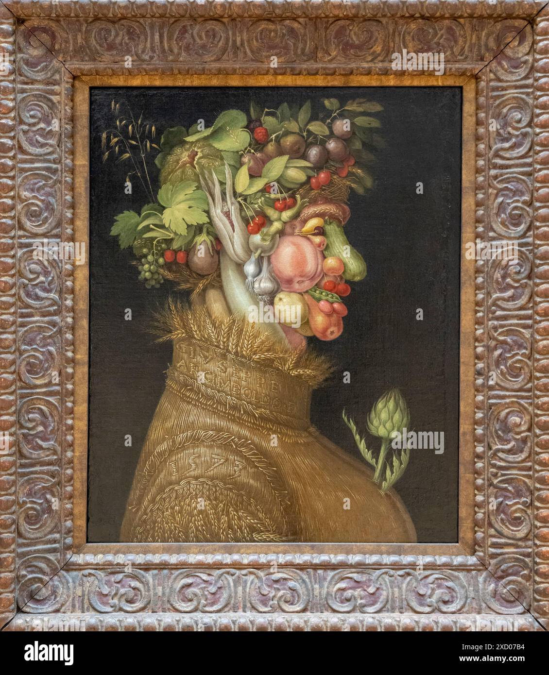 Paris, France - 06 14 2024: Le Louvre Museum. Winter, Sping, Sumer ...