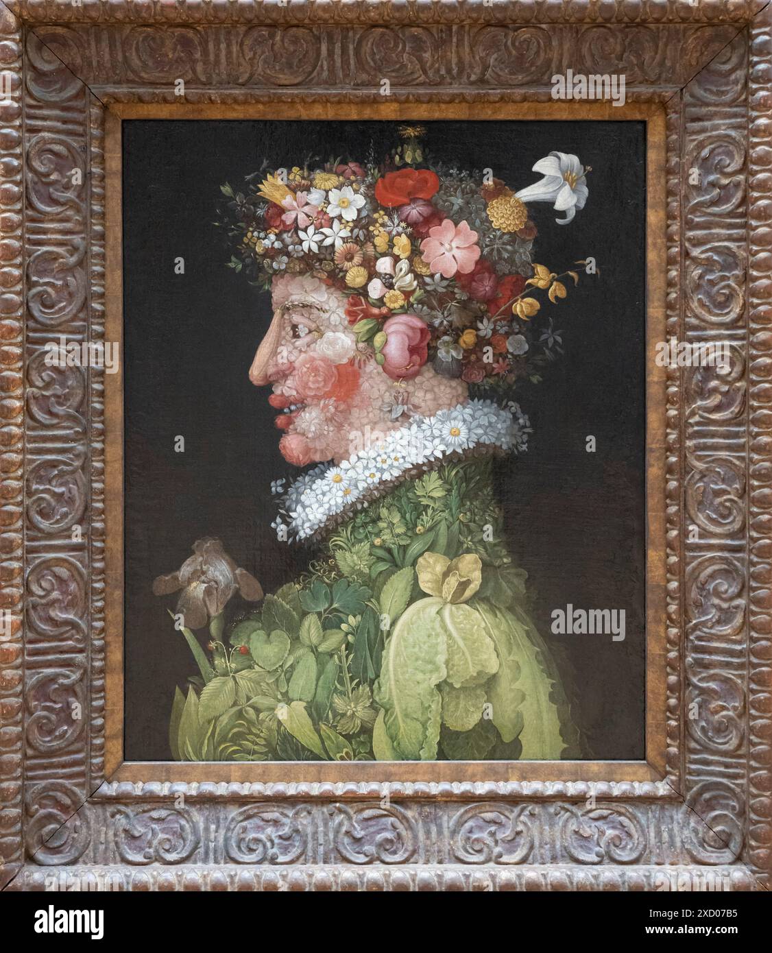 Paris, France - 06 14 2024: Le Louvre Museum. Winter, Sping, Sumer ...