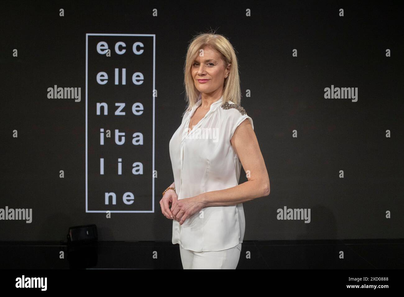 Simona Arrigoni Conduce Eccellenze Italiane su Rai 3Milano, Italia ...