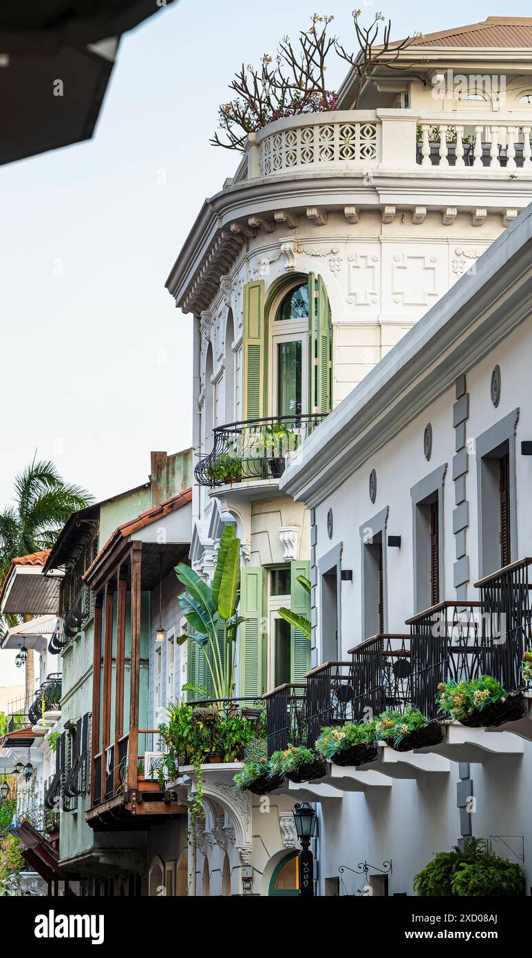 Panama City Landmarks, HDR Image Stock Photo - Alamy