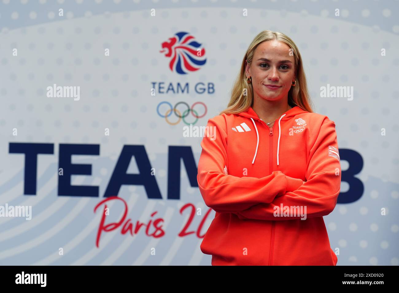 Isabelle Thorpe during a Team GB kitting out session for the Paris ...