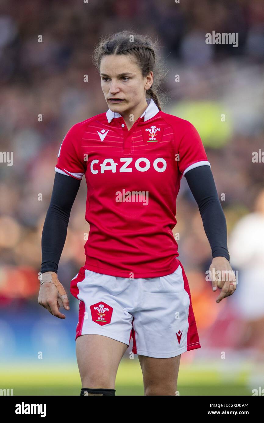 File photo dated 09/04/22 of Wales winger Jasmine Joyce, who is set to ...