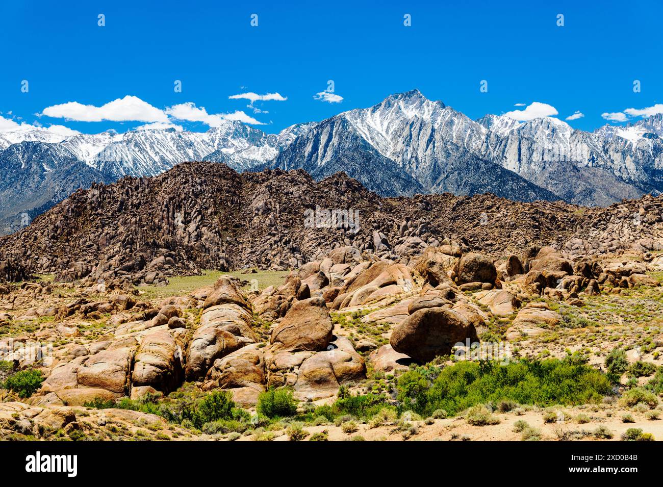 Mount Whitney; 14,500'; highest peak in Continental USA; Sierra Nevada ...